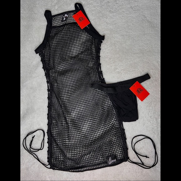 G Suwoo | Dresses | G Suwoo Cabana Dress Black | Poshmark